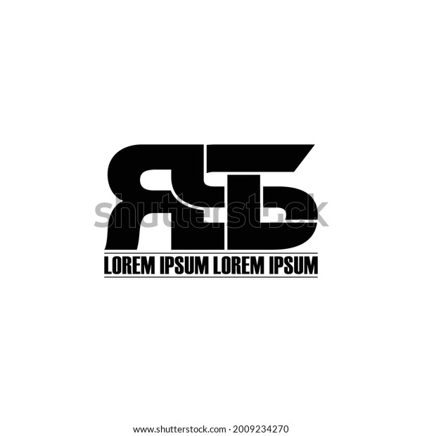 Rsl Letter Monogram Logo Design Vector Stock Vector (Royalty Free ...