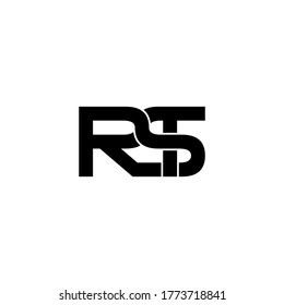 Rst Letter Original Monogram Logo Design: เวกเตอร์สต็อก (ปลอดค่า ...