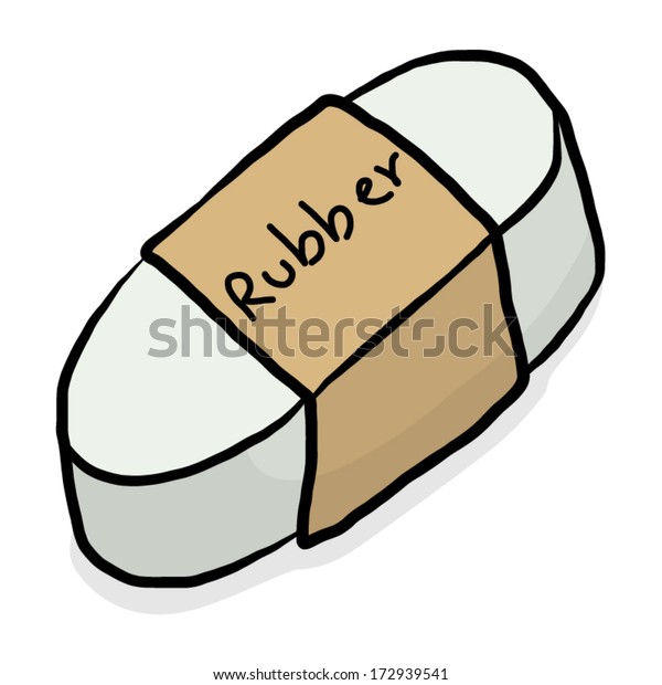 Rubber Cartoon Vector Illustration Isolated On Stock Vector (Royalty ...
