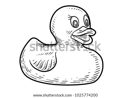 Rubber Duck Outline | Free download on ClipArtMag
