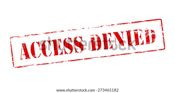 Rubber Stamp Text Access Denied Inside Stock Vector (Royalty Free ...