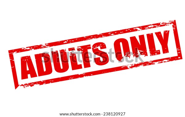 Rubber Stamp Text Adults Only Inside Stock Vector (Royalty Free ...