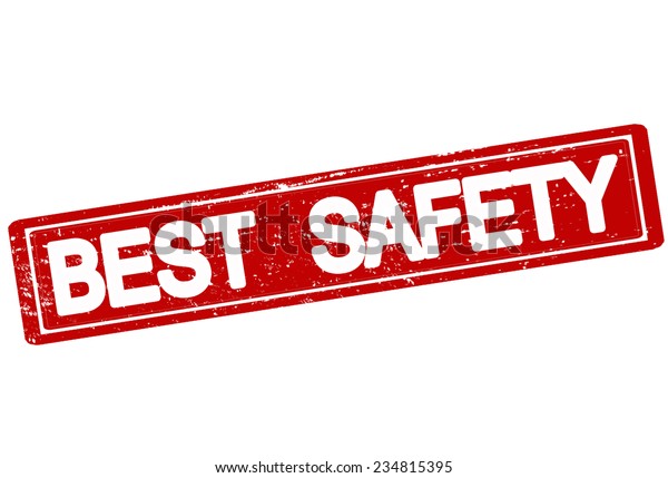 Rubber Stamp Text Best Safety Inside Stock Vector (Royalty Free ...