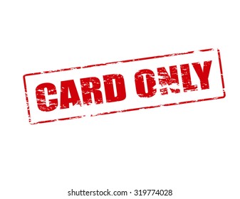 Rubber Stamp Text Card Only Inside Stock Vector (Royalty Free ...