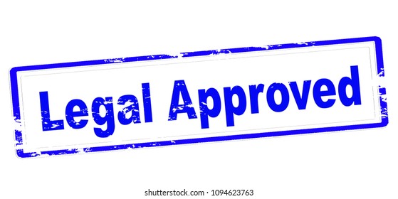 Rubber Stamp Text Legal Approved Inside Stock Vector (Royalty Free ... Rubber Stamp Text Legal Approved Inside Stock Vector (Royalty Free ...