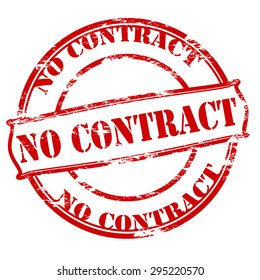 491 No Contract Stamp Images, Stock Photos & Vectors | Shutterstock