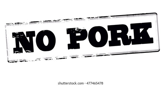 977 No pork sign Images, Stock Photos & Vectors | Shutterstock