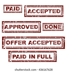 30 Paid in full watermark Images, Stock Photos & Vectors | Shutterstock