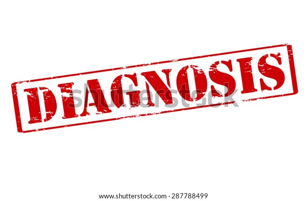 Rubber Stamp Word Diagnosis Inside Vector Stock Vector (Royalty Free ...