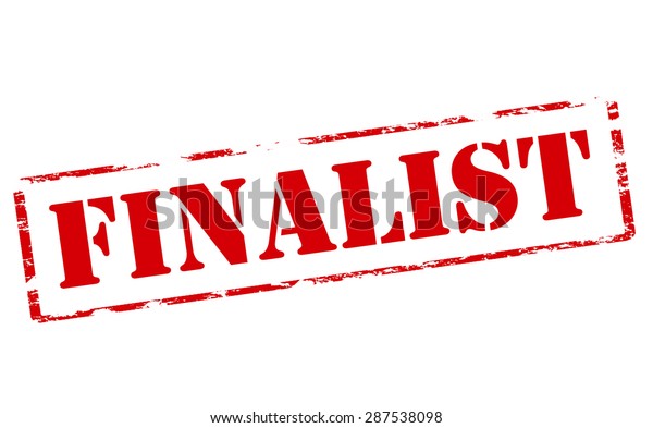 Rubber Stamp Word Finalist Inside Vector Stock Vector (Royalty Free ...