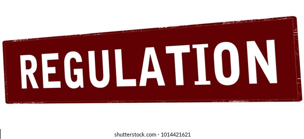 Rubber Stamp Word Regulation Inside Vector Stock Vector (Royalty Free ...