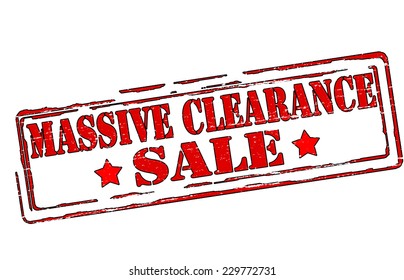 932 Massive Clearance Sale Images, Stock Photos & Vectors | Shutterstock