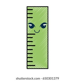 Ruler Cartoon Smiley Stock Vector (Royalty Free) 650301379 | Shutterstock