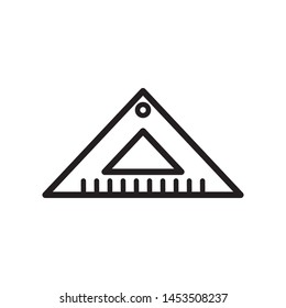 Ruler Icon Vector Illustration Template Stock Vector (Royalty Free ...