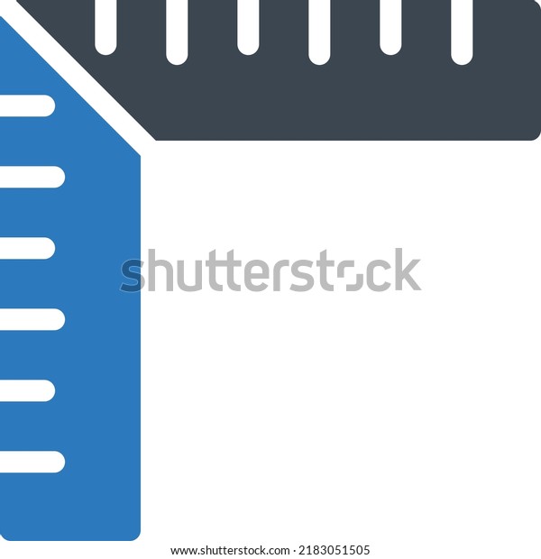 Vektor Stok Ruler Vector Illustration On Transparent Backgroundpremium ...