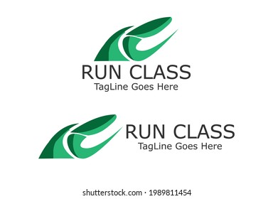 Run Class Logo Vector Education Idea Stock Vector (Royalty Free ...