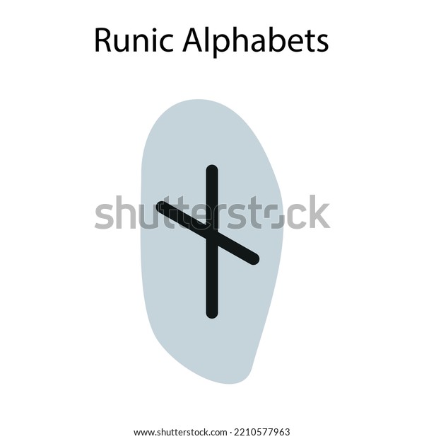 Runic Alphabets Complete Collection Rune Alphabet Stock Vector (Royalty ...
