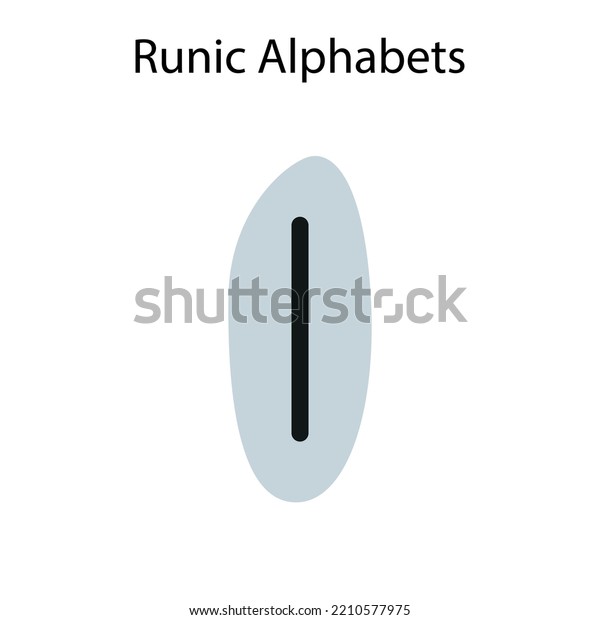 Runic Alphabets Complete Collection Rune Alphabet Stock Vector (Royalty ...