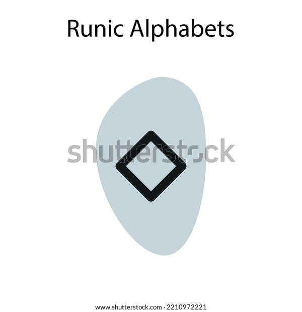 Runic Alphabets Complete Collection Rune Alphabet Stock Vector (Royalty ...