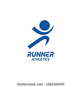 Runner Logo Design Inspiration Vector Template: เวกเตอร์สต็อก (ปลอดค่า ...