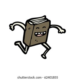 Running Book Cartoon Stock Vector (Royalty Free) 62401855 | Shutterstock