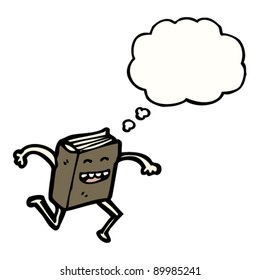 Running Book Cartoon Character Stock Vector (Royalty Free) 89985241 ...