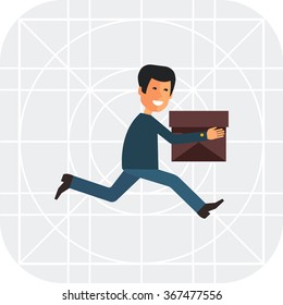 7,308 Running delivery man Images, Stock Photos & Vectors | Shutterstock