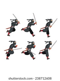 1,056 Ninja animation Images, Stock Photos & Vectors | Shutterstock
