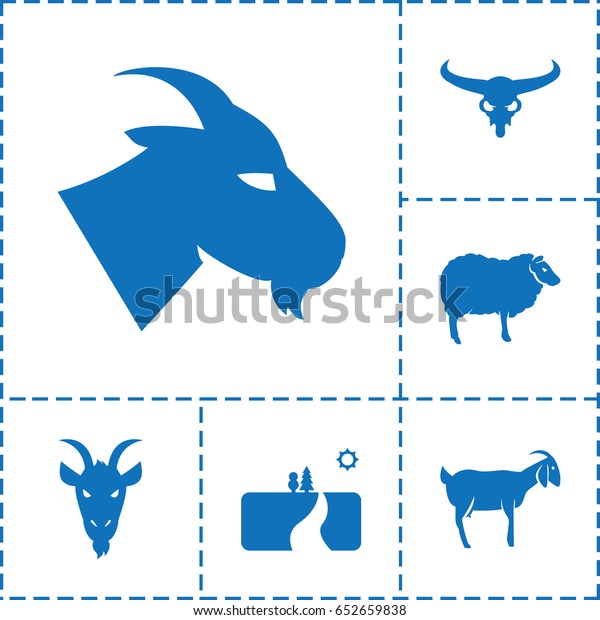 Rural Icon Set 6 Rural Filled Stock Vector (Royalty Free) 652659838 ...
