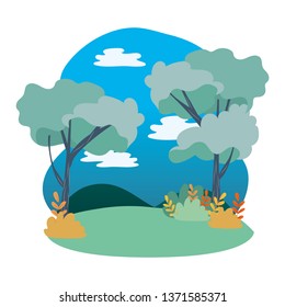 Rural Landscape Icon Stock Vector (Royalty Free) 1371585371 | Shutterstock