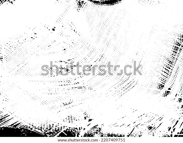 Rusty Grunge Fabric Texture Aggressive Damaged Stock Vector (Royalty ...
