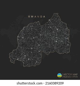493 Digital rwanda map Images, Stock Photos & Vectors | Shutterstock