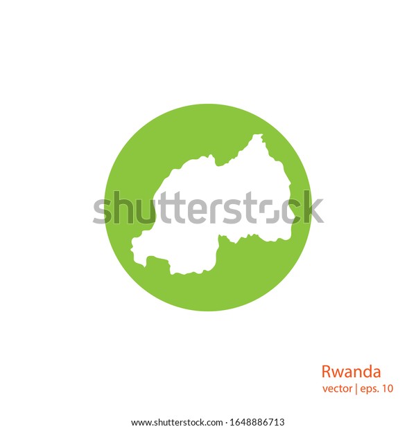 Rwanda Maps Logo Design Vector Template Stock Vector (Royalty Free ...