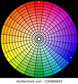 Ryb Color Wheel Stock Vector (Royalty Free) 1196806843 | Shutterstock