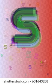 S Alphabet Art Idea Stock Vector (Royalty Free) 631643288 | Shutterstock