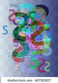 S Alphabet Vector Art Stock Vector (Royalty Free) 607302827 | Shutterstock