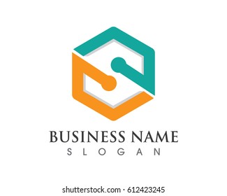 S Business Logo Stock Vector (Royalty Free) 612423245 | Shutterstock