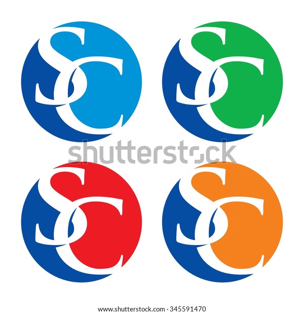 S C Logo Vector Stock Vector (Royalty Free) 345591470 | Shutterstock