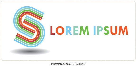 S Colorful Logo Stock Vector (Royalty Free) 240781267 | Shutterstock