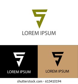 S Company Logo Stock Vector (Royalty Free) 613410194