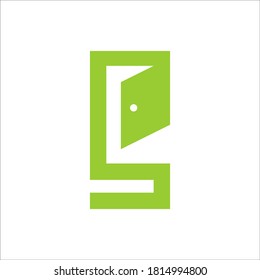 Door Security Logo Icon Design Door Stock Vector (Royalty Free) 1847821123