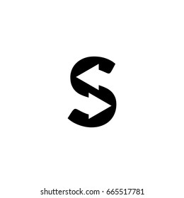 S Letter Abstract Stock Vector (Royalty Free) 665517781 | Shutterstock