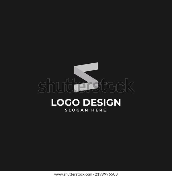 S Letter Abstract Logo Design Vector Stock Vector (Royalty Free ...