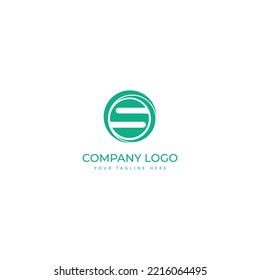 S Letter Monogram Logo Design Good Stock Vector (Royalty Free ...