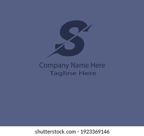 S Letter Stylish Logo Design Vector Stock Vector (Royalty Free ...