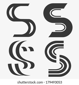 S Letter Symbol Stock Vector (Royalty Free) 179493053