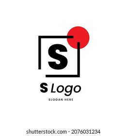 S Logo Design Illustrator Logo Design Stock Vector (Royalty Free ...