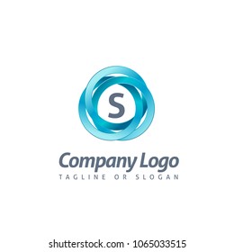 S Logo Modern Template Stock Vector (Royalty Free) 1065033515 ...