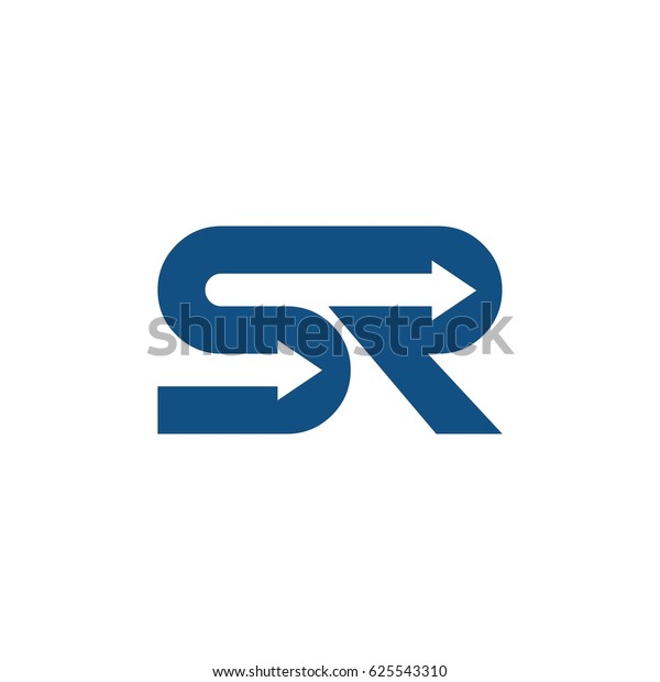 S R Letter Stock Vector (Royalty Free) 625543310 | Shutterstock