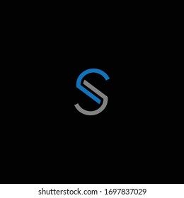S Single Letter Designs Logo Icons Stock Vector (Royalty Free ...